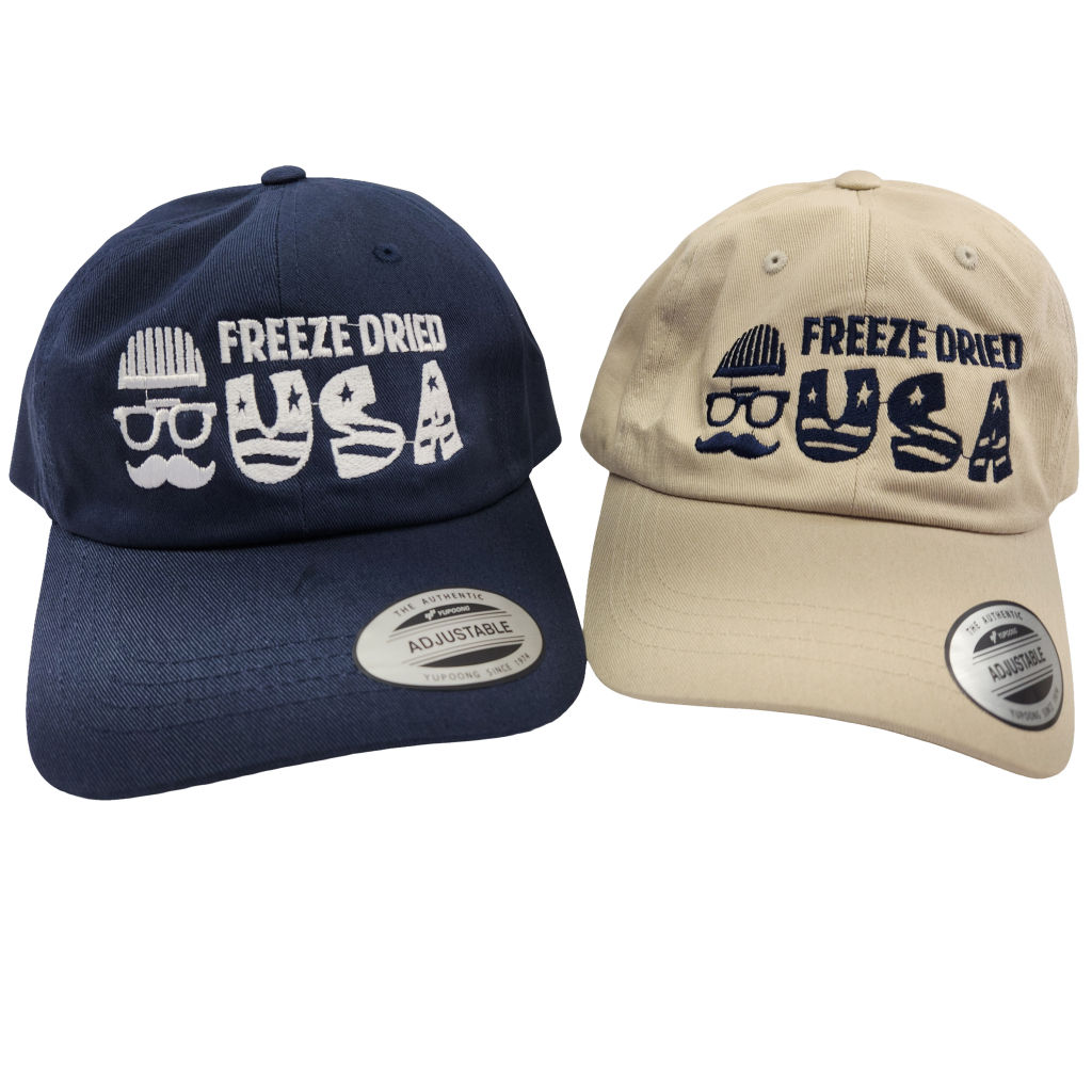 Freeze Dried USA Logo Ball Caps